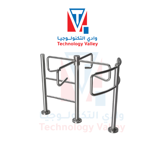 32mm Round Tube Cross Rotating Gate – Manual One-Way | Technology Valley